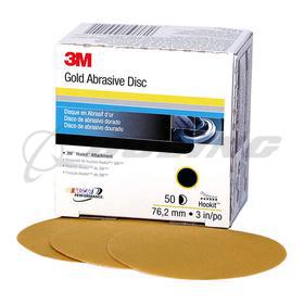 60440193286: 3M™ Hookit™ Gold Disc, 00920, 3 in, P100, 50 discs per ...