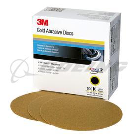 60455073159: 3M™ Hookit™ Gold Disc 236U, 00983, 6 in, P80, 75 discs per ...