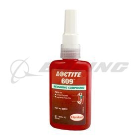 60931: ADHESIVE: ANAEROBIC,RETAINING,50ML, LOCTITE 609 | Boeing Shop