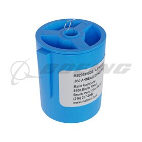 MS20995C30SS1LB: Malin Lock Wire, 0.03 in Dia, 414 ft L, Stainless ...